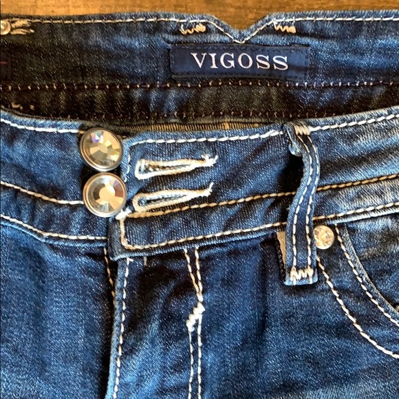 Vigoss | Jeans | Vigoss Capri Jeweled 78 | Poshmark